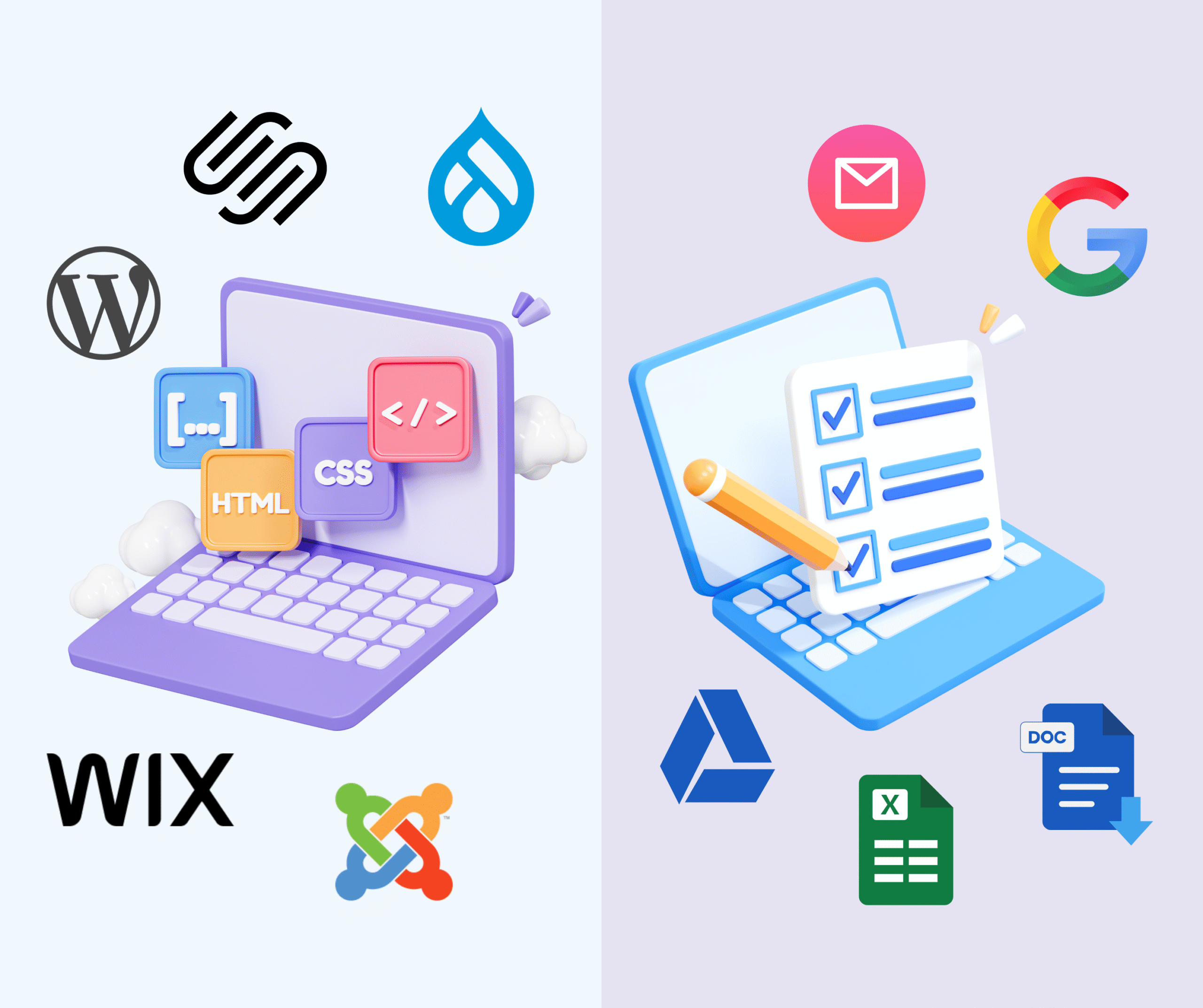 Google Workspace vs. Real Website Builders: What Small Businesses Need to Know - Webspinups