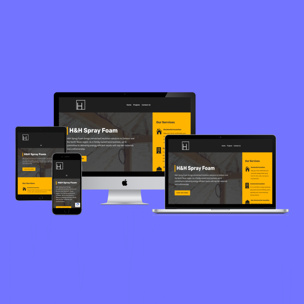 H&H Spray Foam - Webspinups